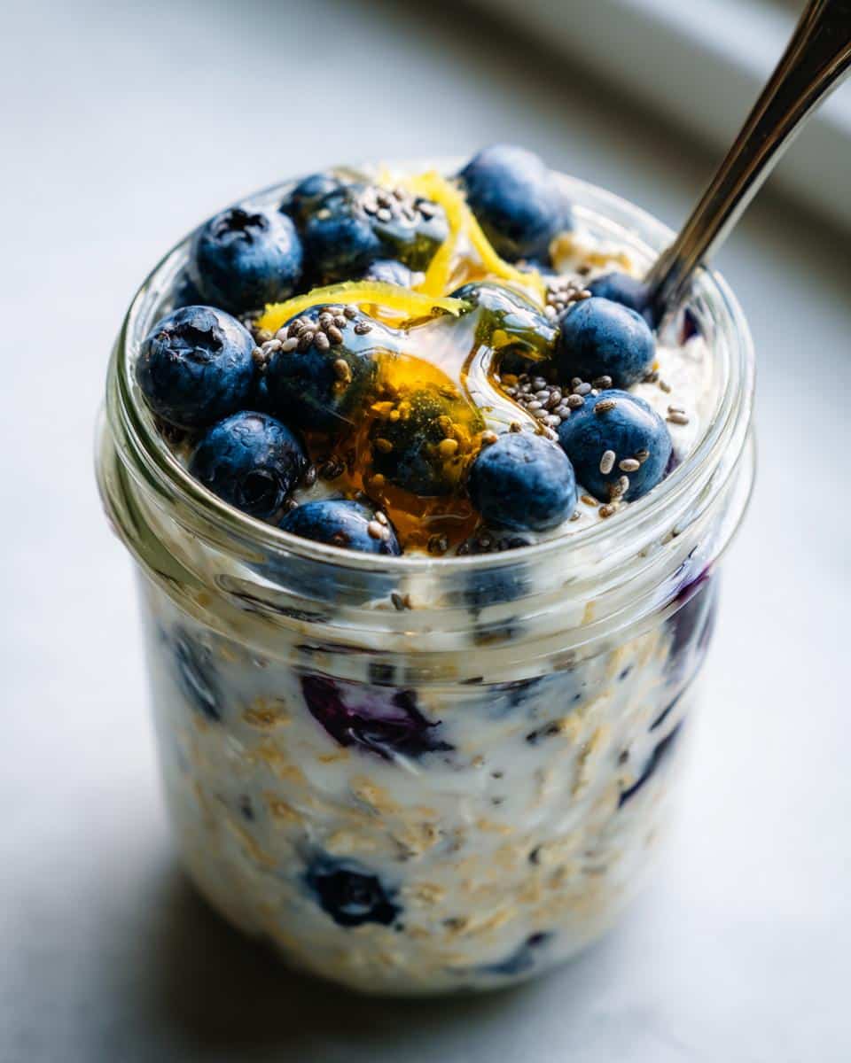 Blueberry Lemon Overnight Oats: 5 Easy Steps to Blissful Mornings