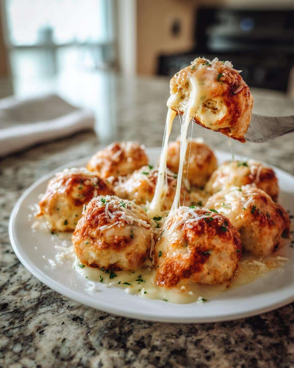 Cheesy Chicken Meatballs: 5 Steps to Flavorful Delight