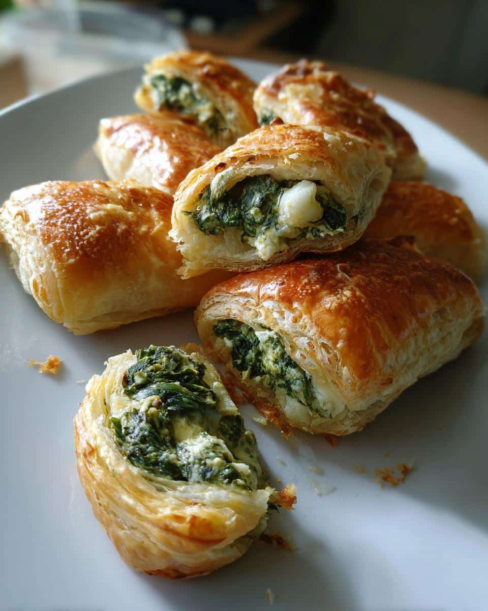 Cheesy Spinach Puff Pastry Rolls: 5 Ways to Savor Delight