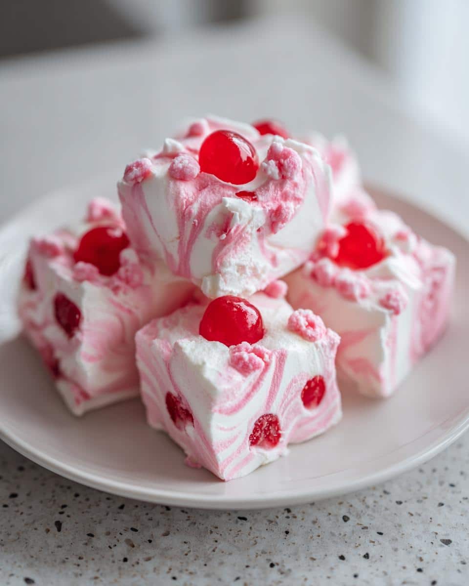 Cherry Vanilla Swirl Divinity: 7 Steps to Sweet Bliss