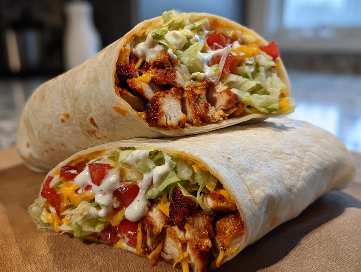 Chipotle Ranch Grilled Chicken Burrito Recipe You'll Love