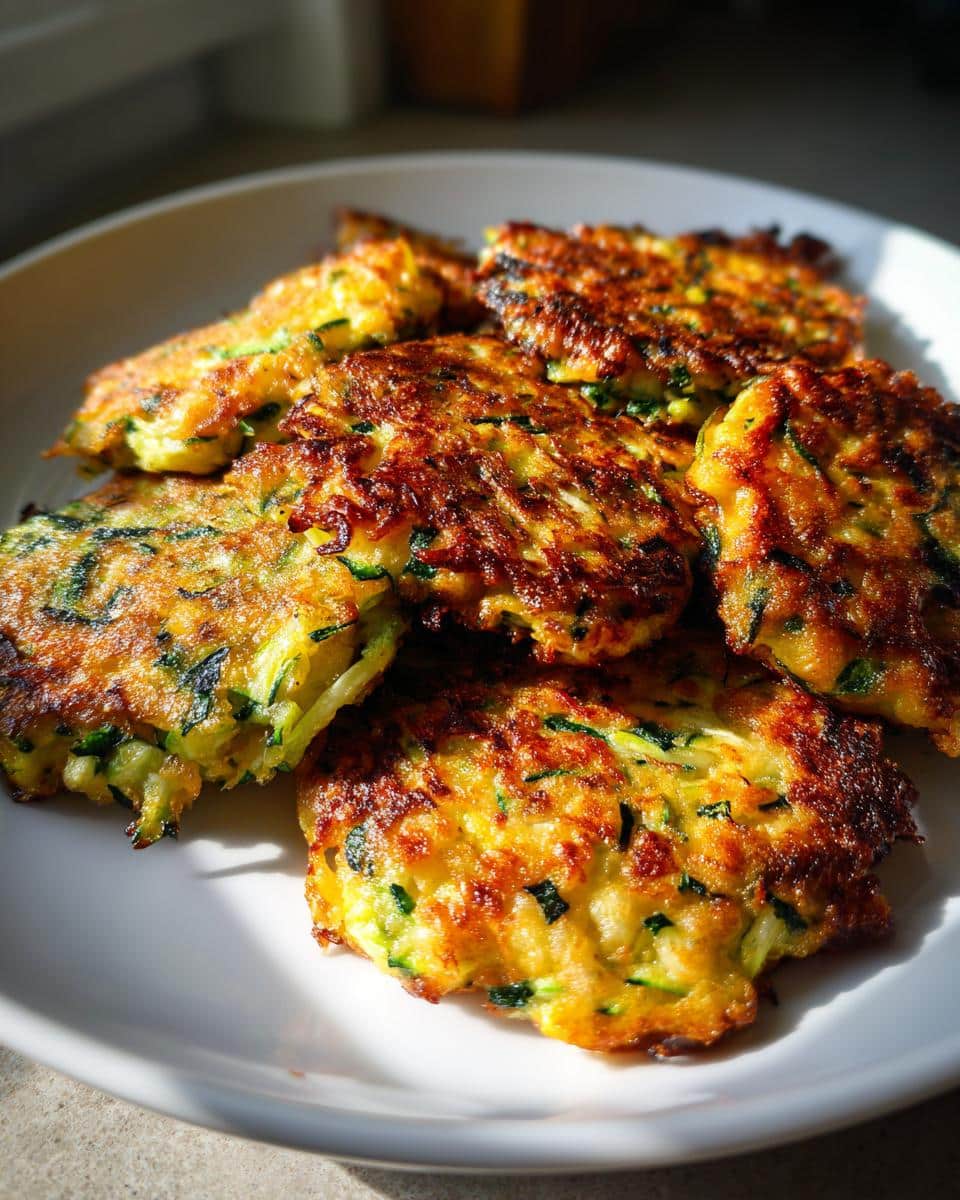 Crispy Healthy Zucchini Fritters: 7 Guilt-Free Delights