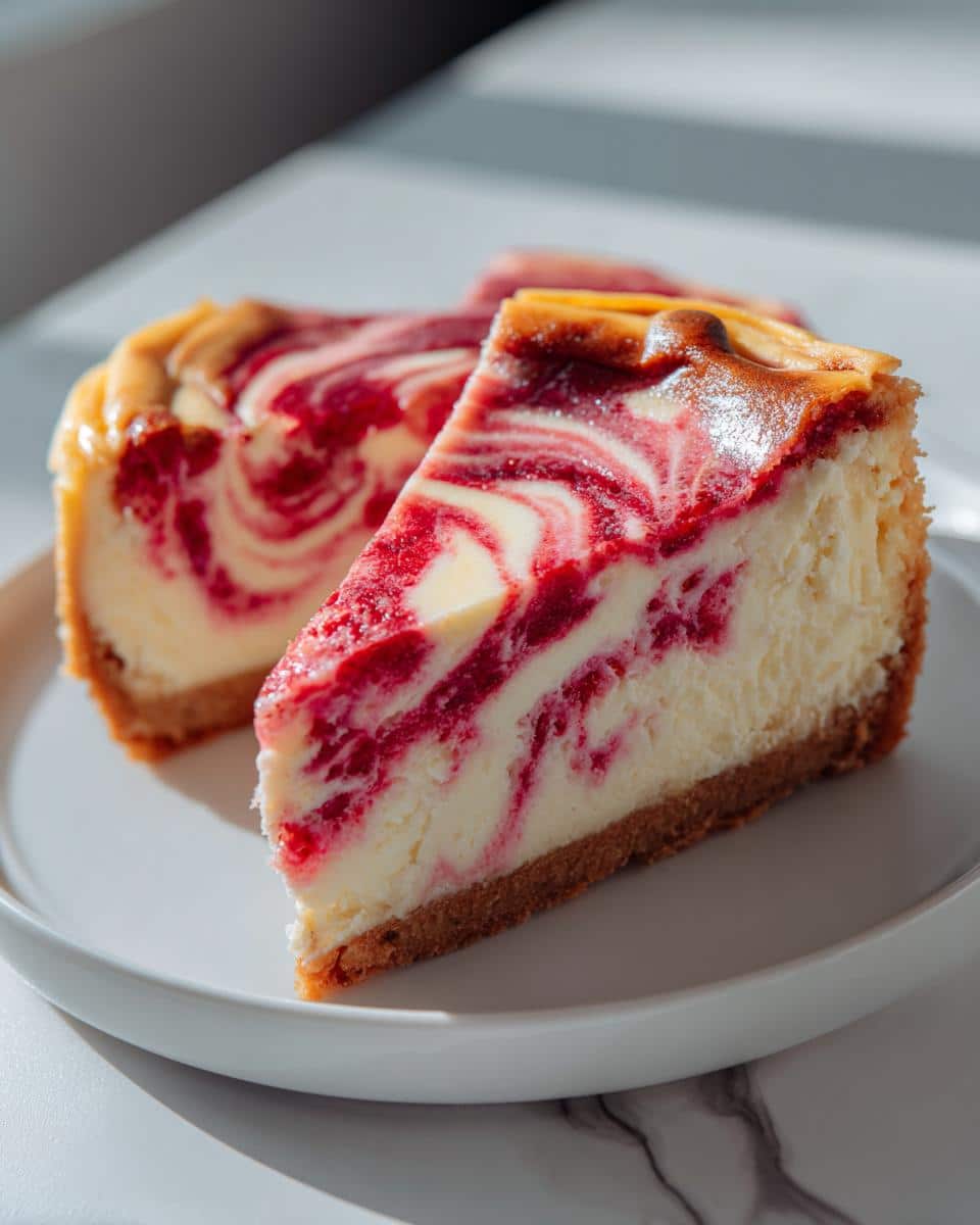 Strawberry Swirl Basque Cheesecake: 5 Reasons to Indulge