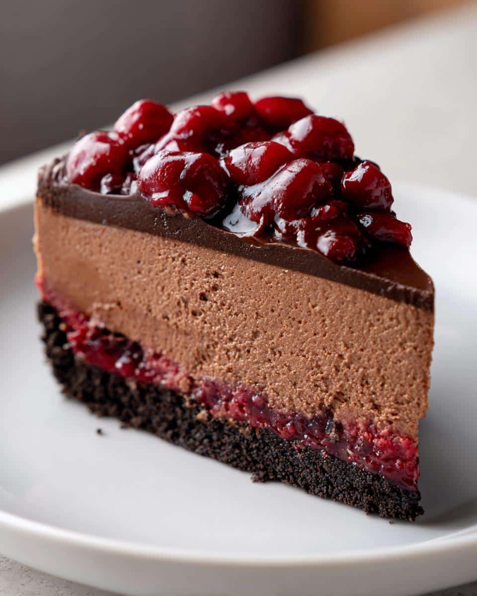 Chocolate Cherry Cheesecake Recipe: 7 Steps to Delight