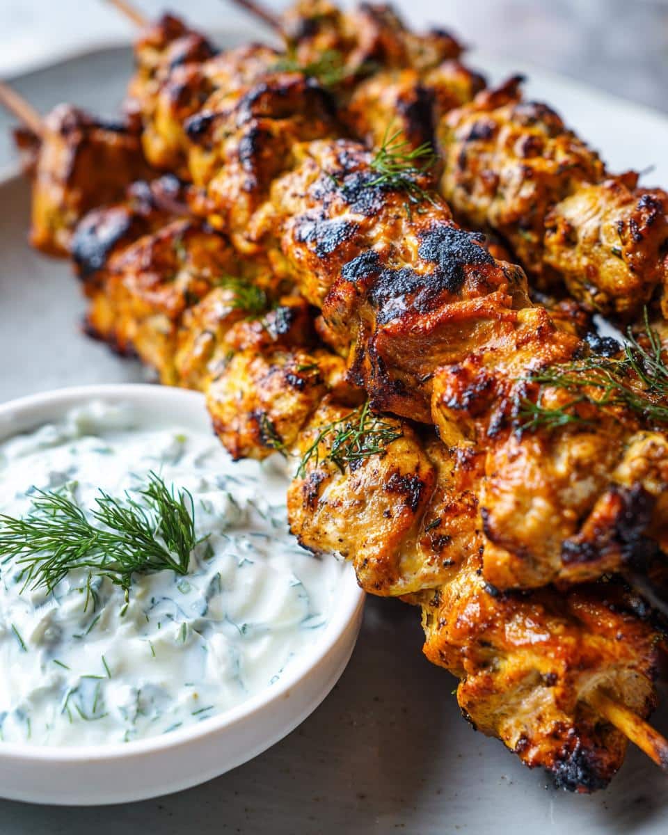 Greek Chicken Souvlaki with Tzatziki Sauce: 7 Flavorful Tips