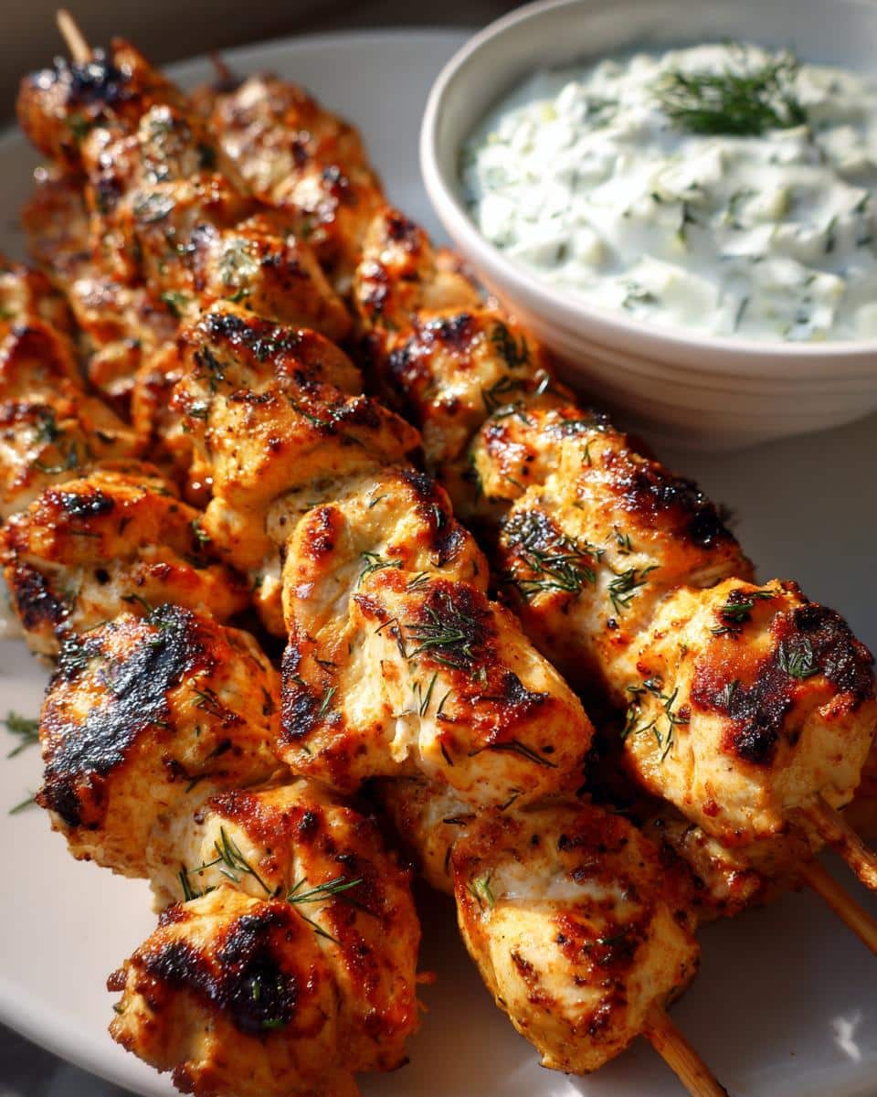 Greek Chicken Souvlaki with Tzatziki Sauce: 7 Flavorful Tips