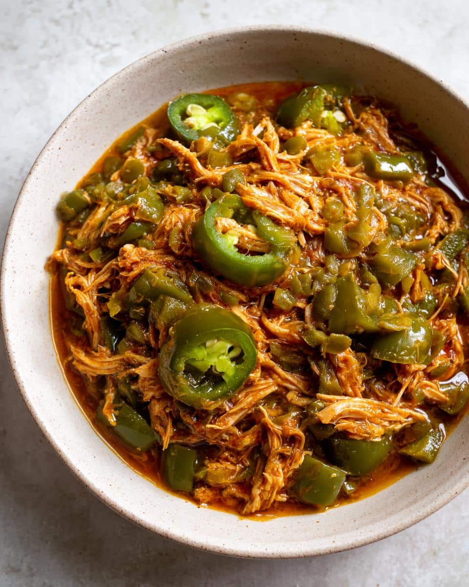 Jalapeño Beans with Shredded Chicken: 5 Comforting Steps