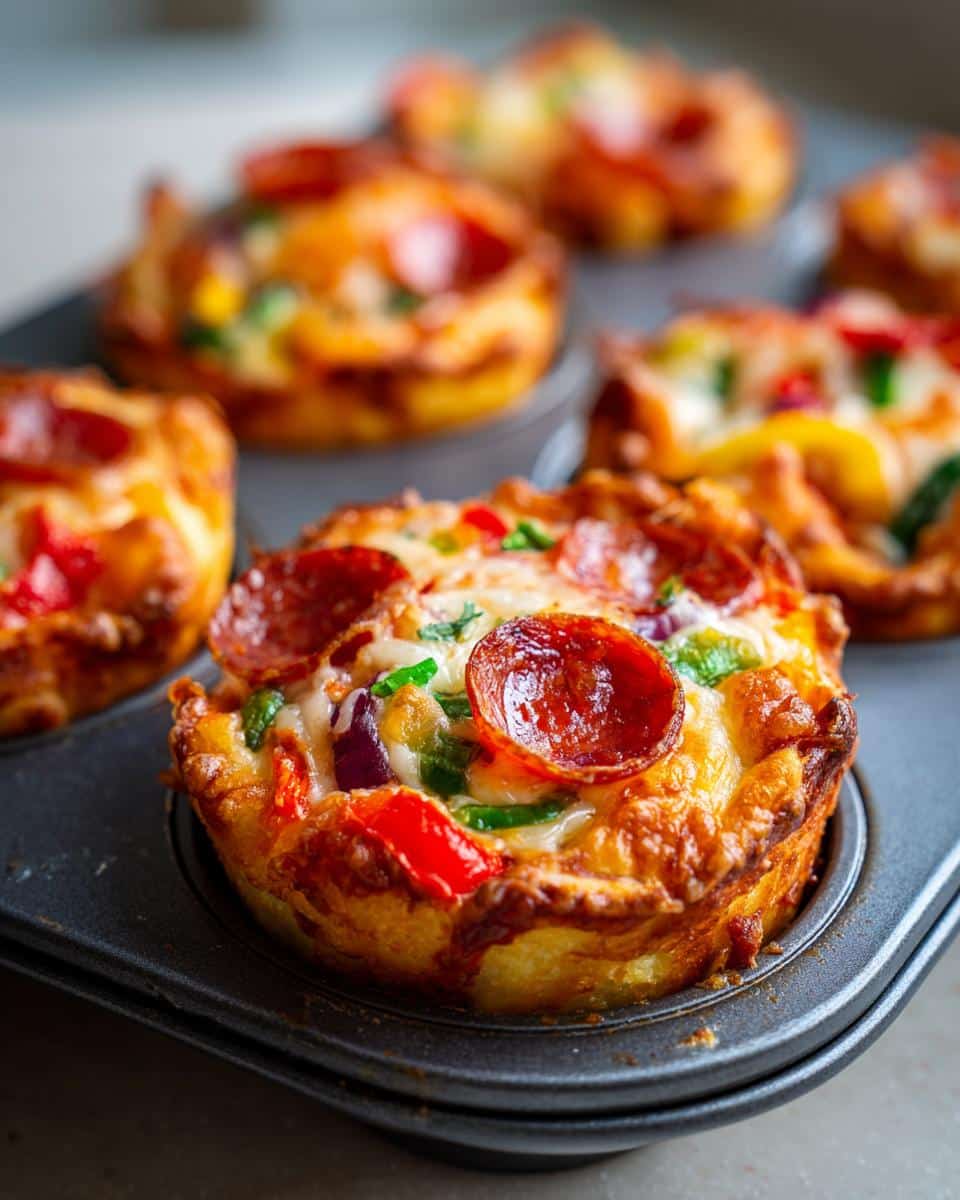 Mini Deep Dish Crescent Roll Pizzas for Epic Gatherings
