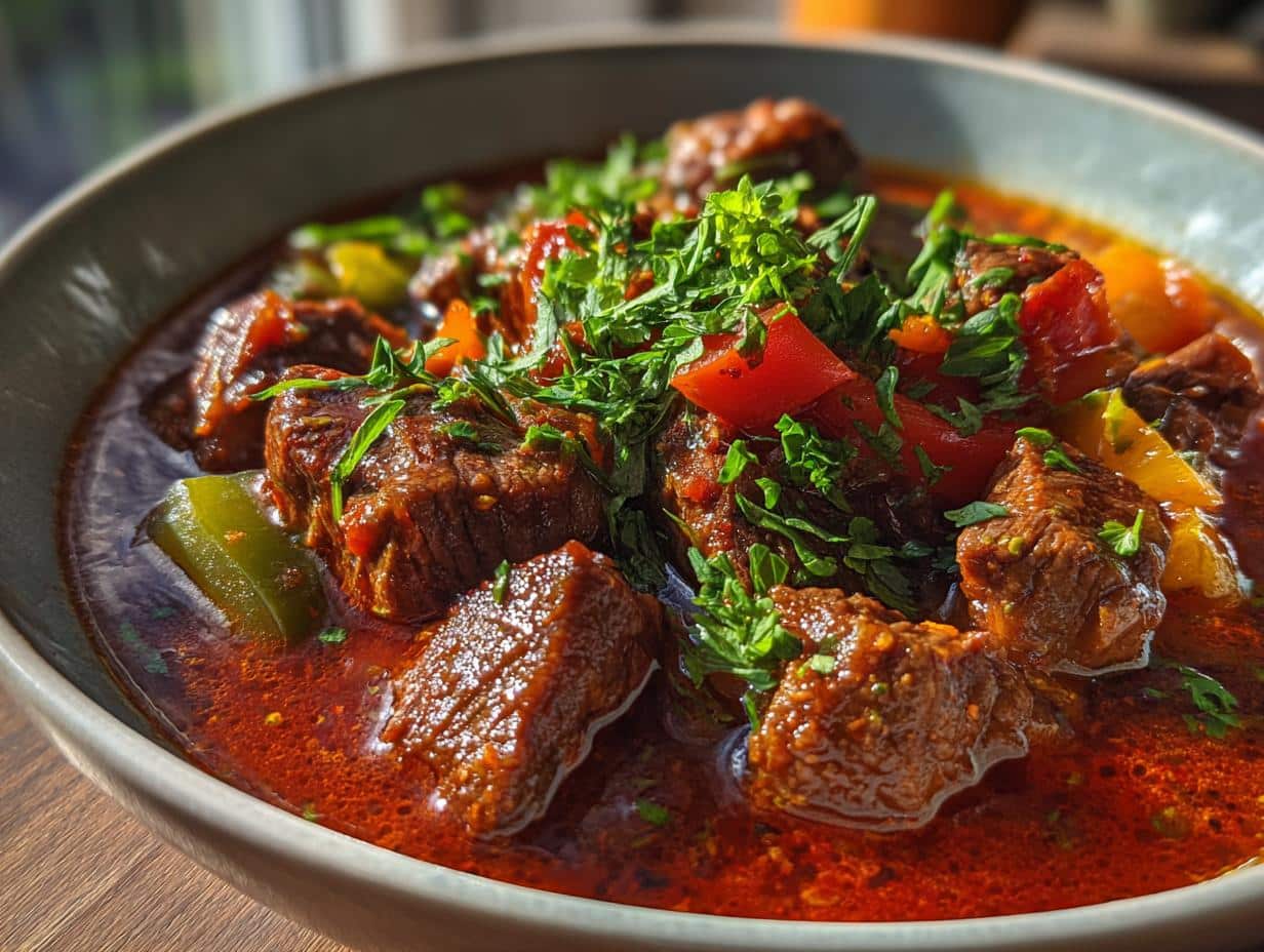 Pörkölt (Hungarian Stew) Recipe: 7 Steps to Pure Comfort