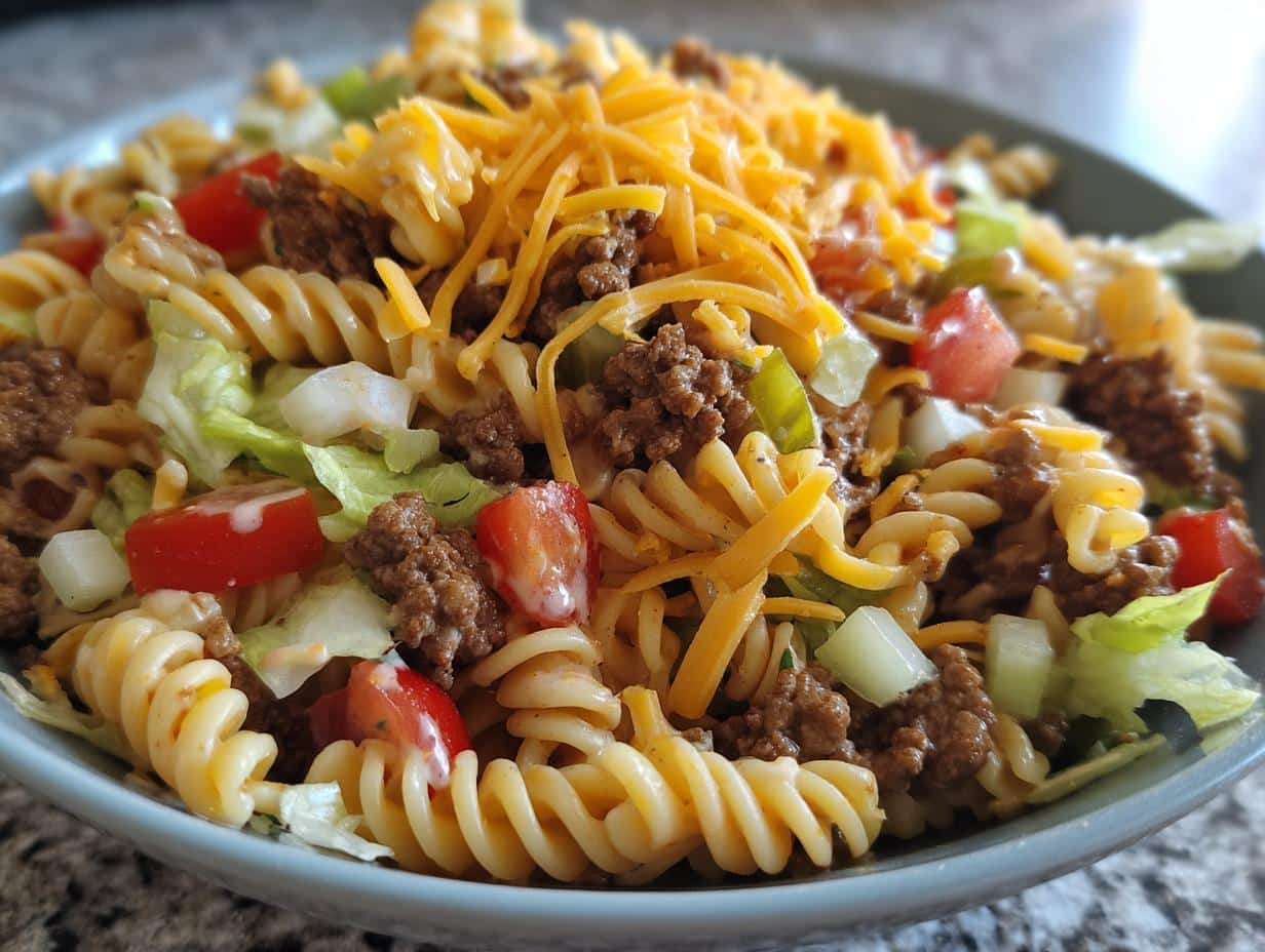 Big Mac Pasta Salad: 5 Reasons You’ll Crave This Delight