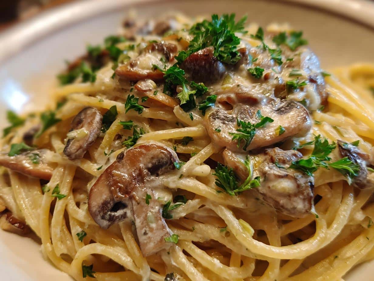 Gorgonzola Truffle Pasta with Mushrooms: 7 Creamy Secrets