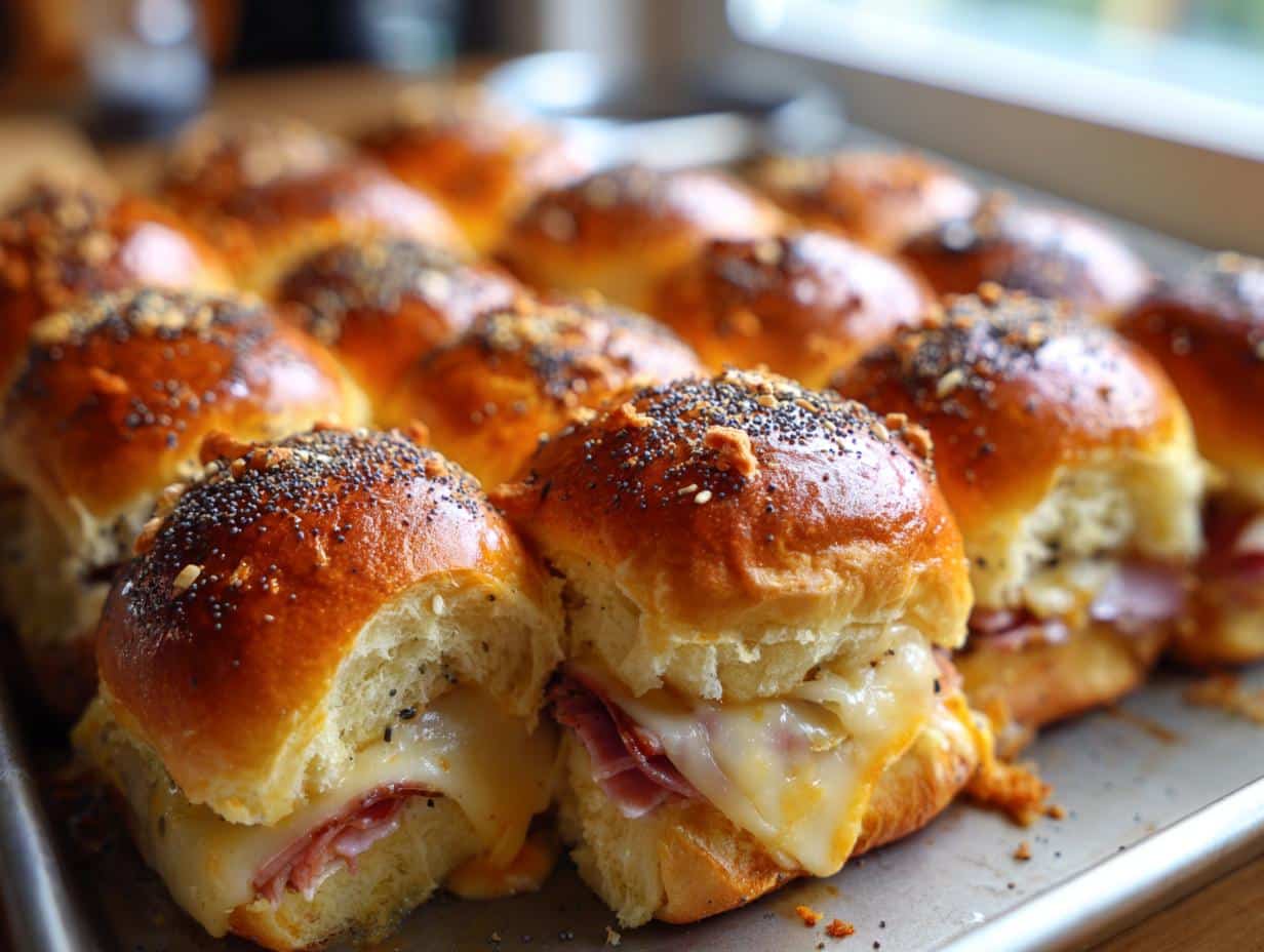 Ham and Cheese Sliders Recipe: 5 Easy Steps to Comfort