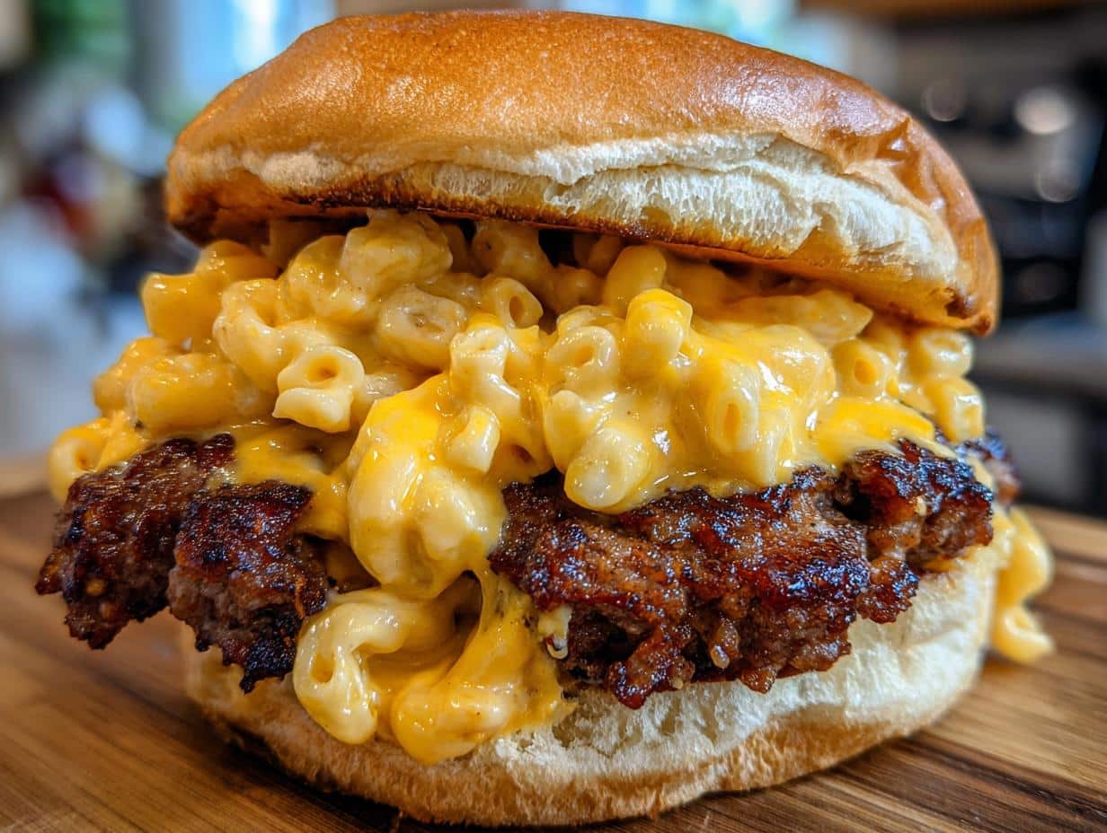 Mac & Cheese Burger Recipe: 5 Steps to Comfort Food Bliss