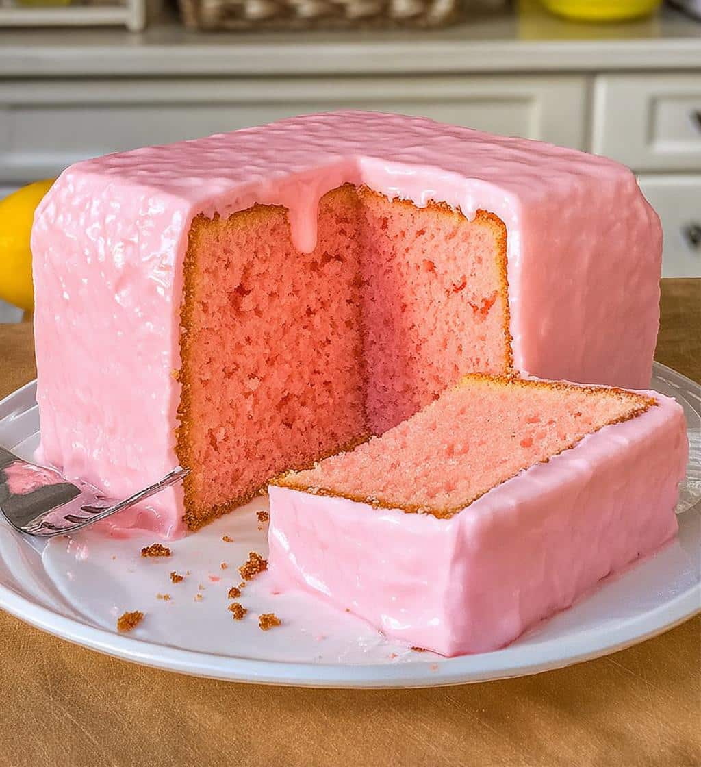 Mile High Pink Lemonade Pound Cake: 7 Zesty Summer Slices