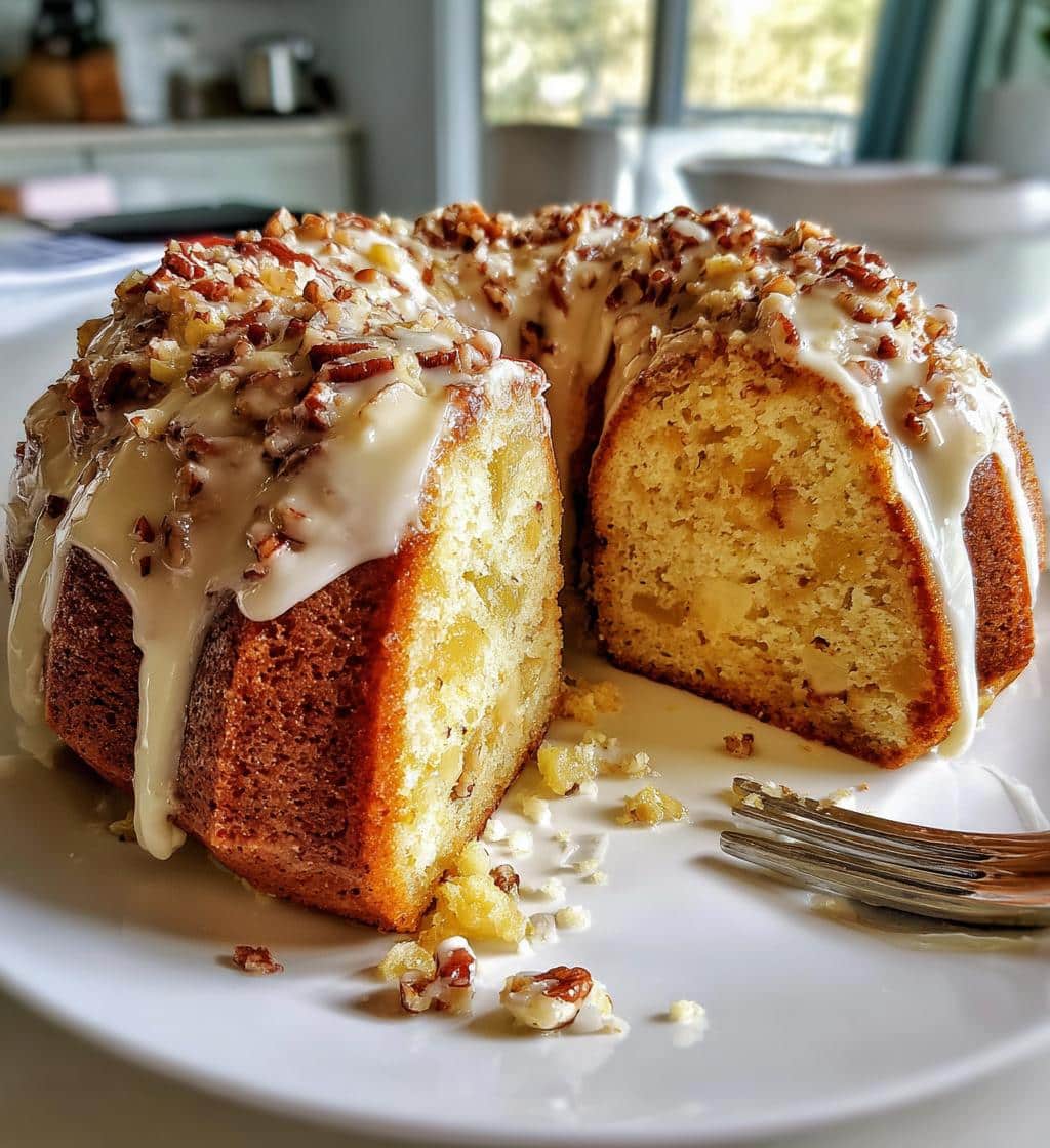 Pineapple Pecan Cream Cheese Pound Cake: 7 Delights Unleashed