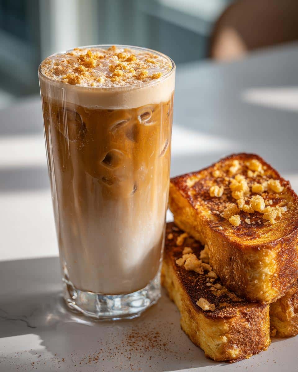 French Toast Iced Latte: Sip on This Cozy Delight