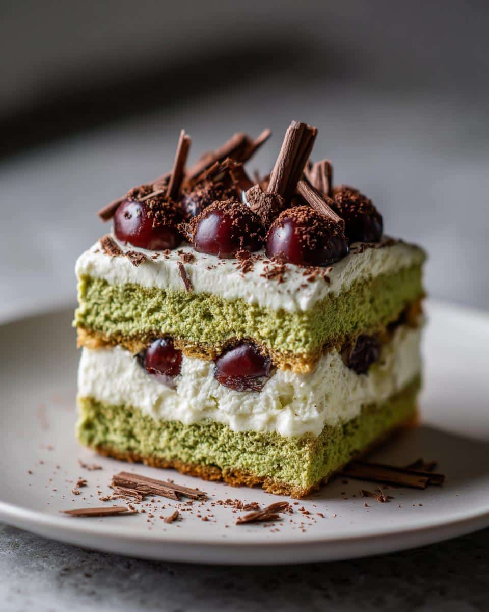 matcha cherry panettone tiramisu: 7 Sensations Await You